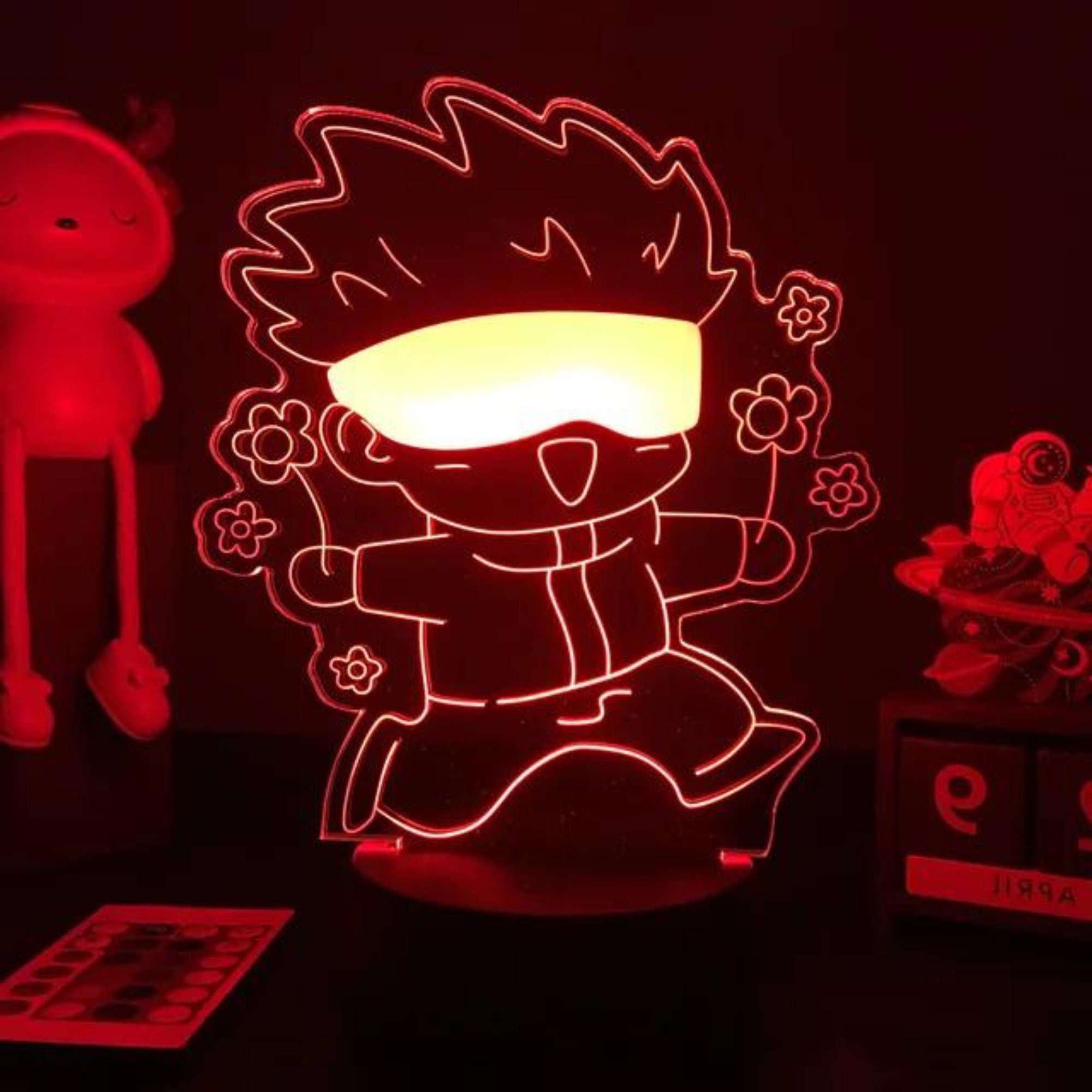 Gojo Satoru Jujutsu Kaisen Night Light LED Lamp, Jujustu Kaisen Anime ...