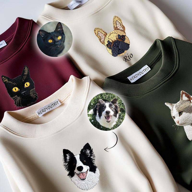 Pet Embroidery - Etsy
