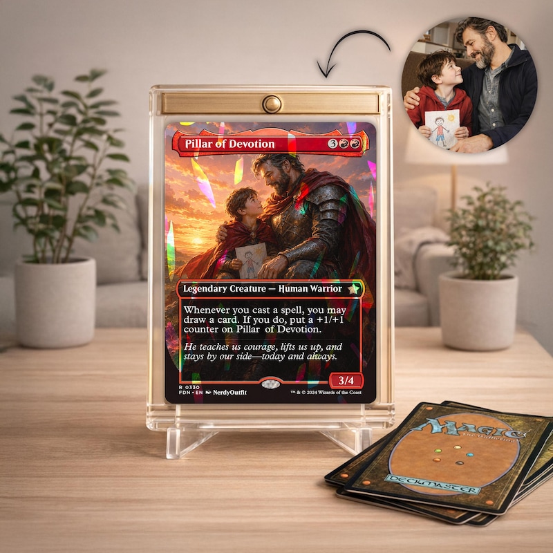 Custom Dad Magic Cards - Etsy