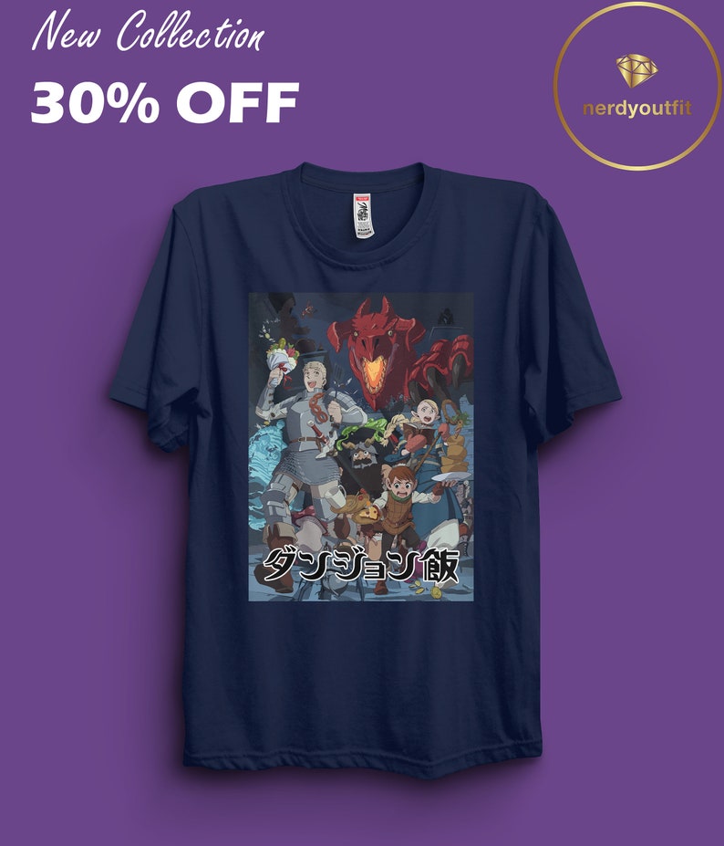 Delicious in Dungeon Shirt, Delicious in Dungeon Anime, Dungeon Meshi ...