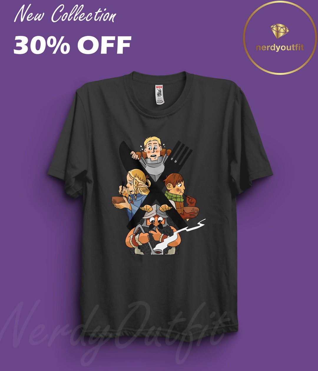 Dungeon Food Shirt, Dungeon Food, Delicious in Dungeon, Darkest Dungeon ...