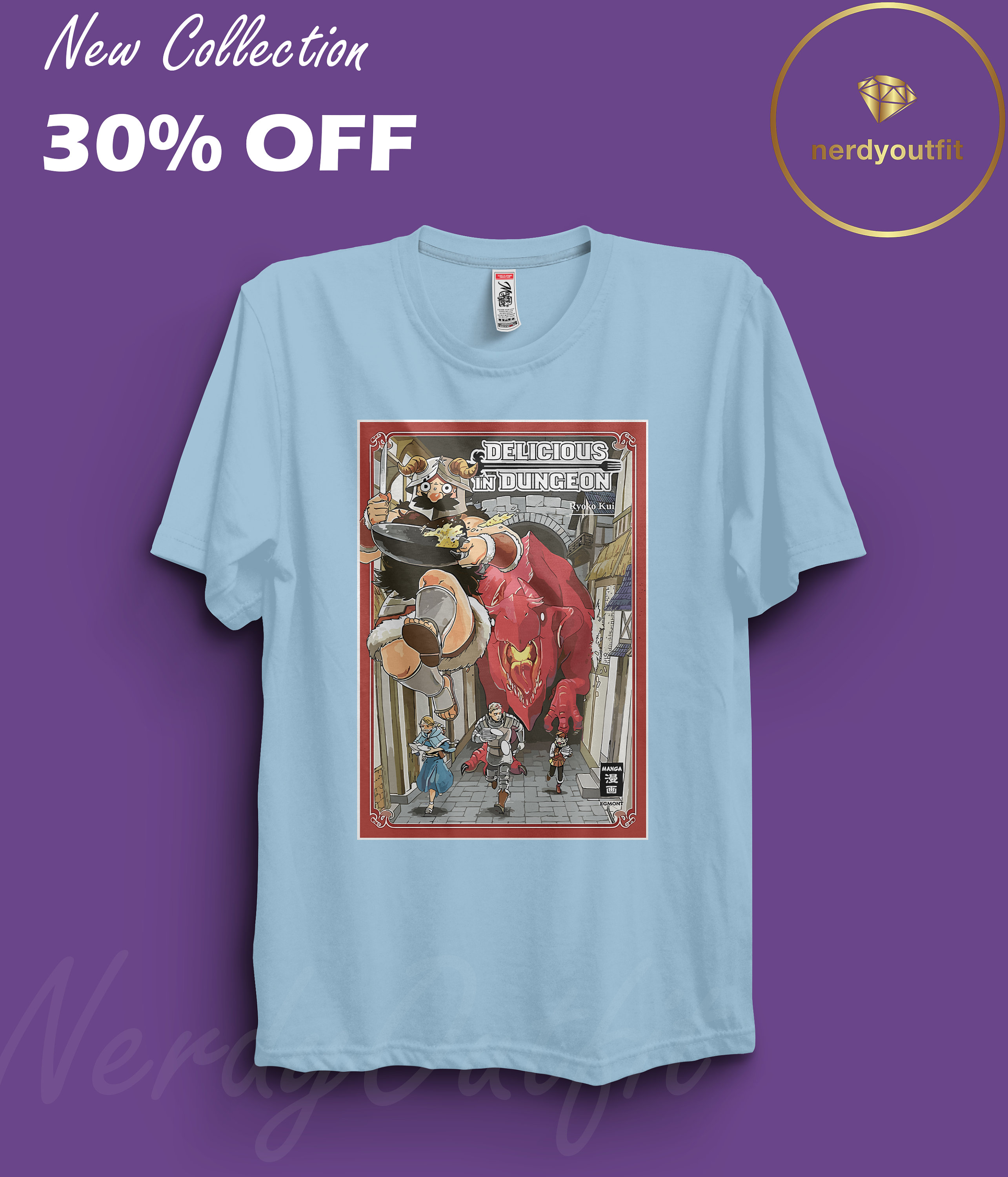 Dungeon Food Shirt, Delicious in Dungeon, Darkest Dungeon Food, Dungeon ...