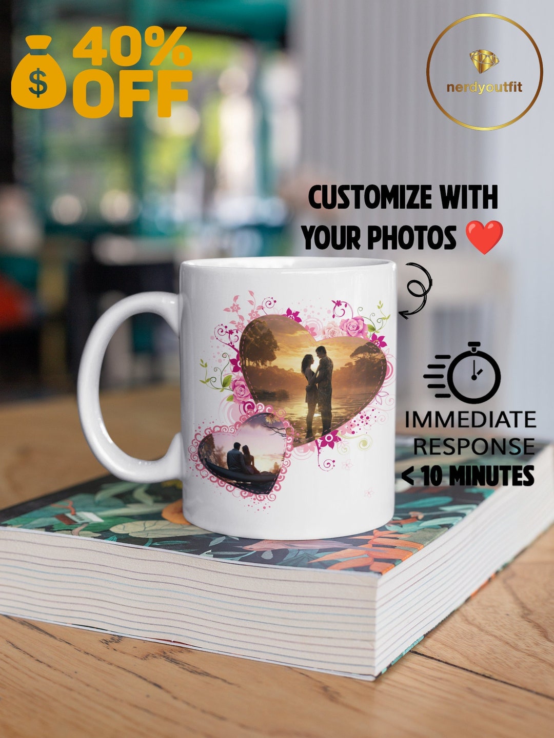 Couple Custom Cup, Love Mug, Couple Mug, Custom Cup, Customized Gift ...