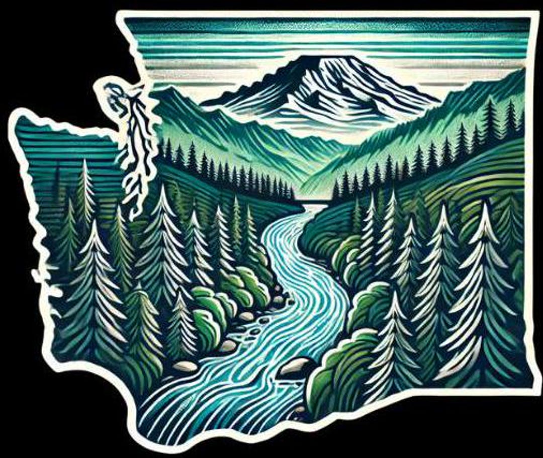 Washington State - Etsy