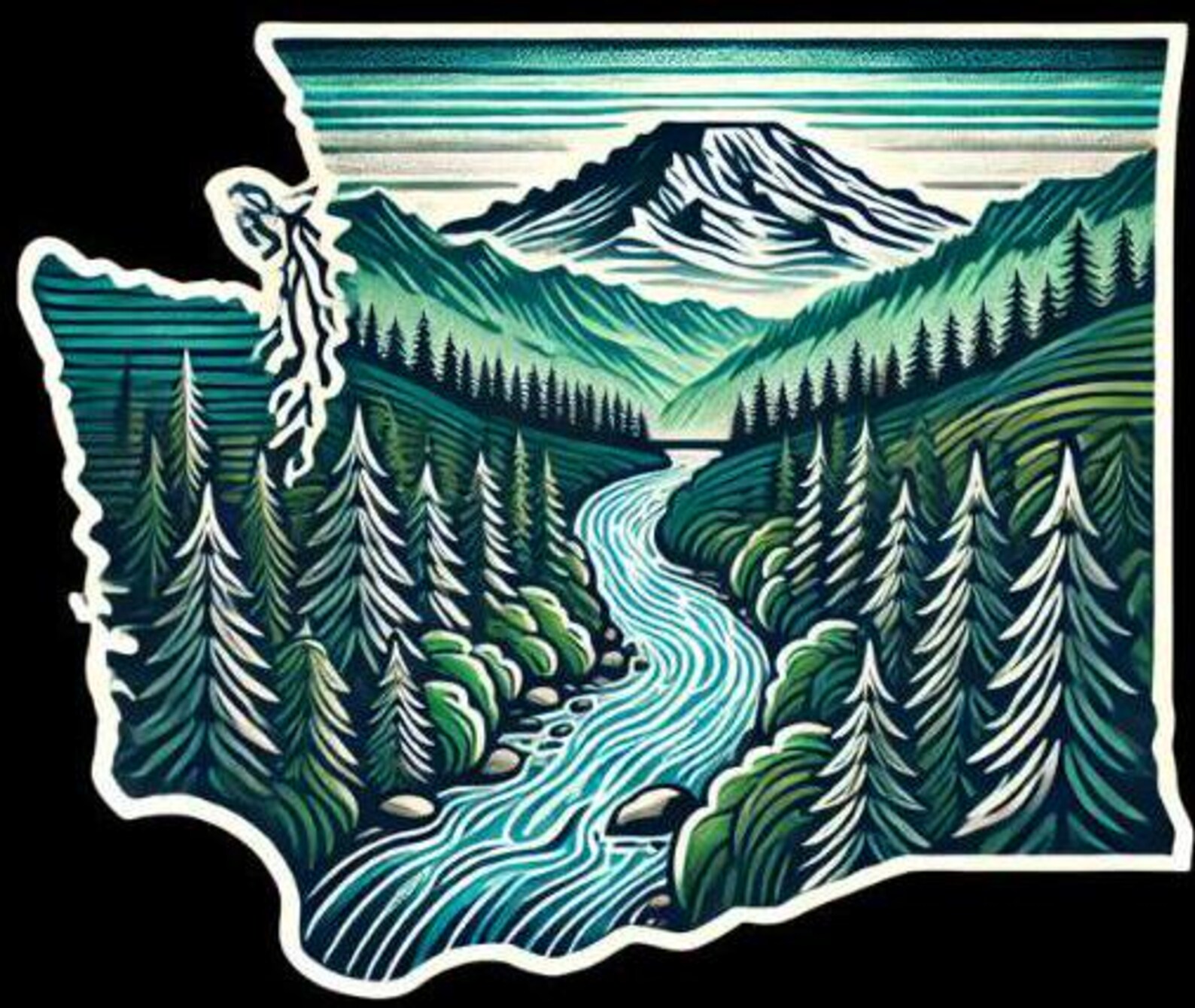 Washington State - Etsy
