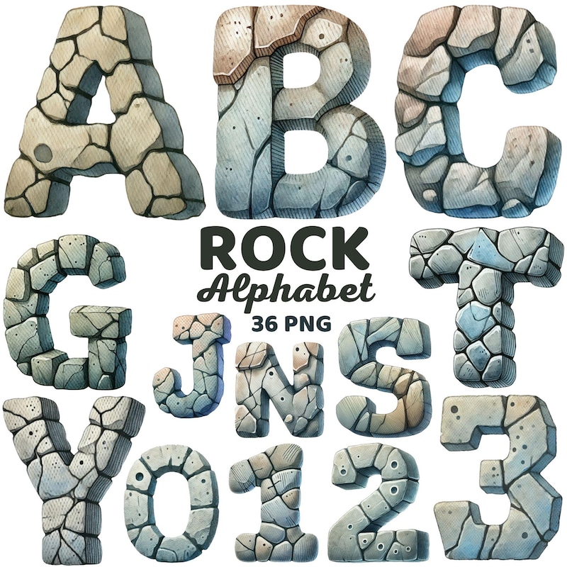 Rock Painting Clipart - Etsy