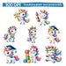 Cute Unicorn Back to School Clipart, Watercolor School Nursery ...