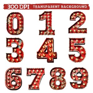 Rusty Marquee Alphabet Clipart, Red Rusty Metal Letters, Steampunk ...