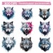 Wolf Head Clipart, Fierce Wolf Face, Wildlife Art, Angry Wolf ...