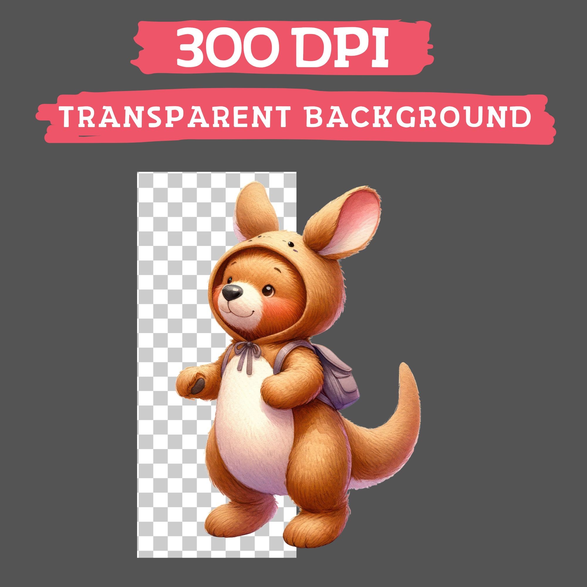 Cute Bear in Costume Clipart, Watercolor Adorable Animal Dress-up ...