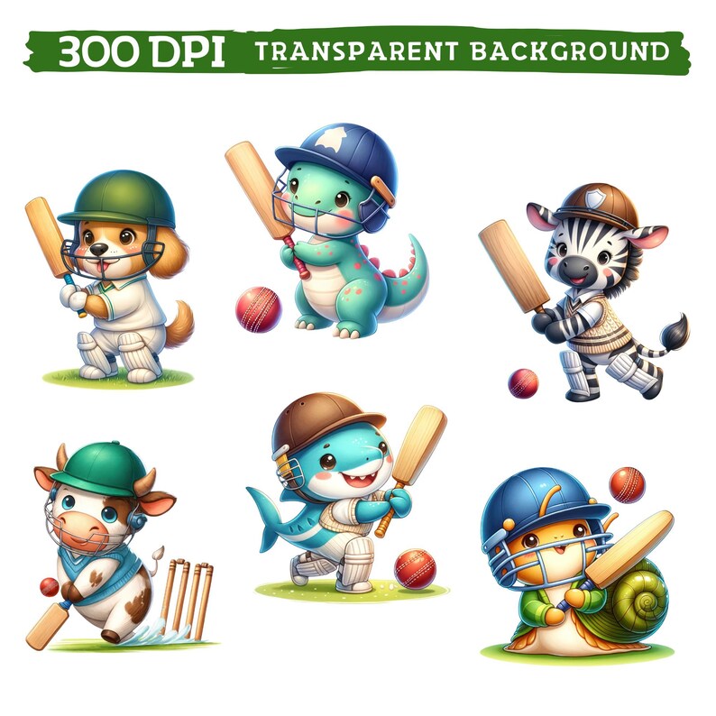 Cute Cricket Animals Clipart, Watercolor Cricket Animal, Sports Nursery ...