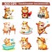 Cute Capybara Clipart, Watercolor Nursery Decor, Funny Capybara ...
