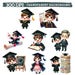 Graduate Kids Clipart, Watercolor Preschool Kindergarten Graduation Boy ...