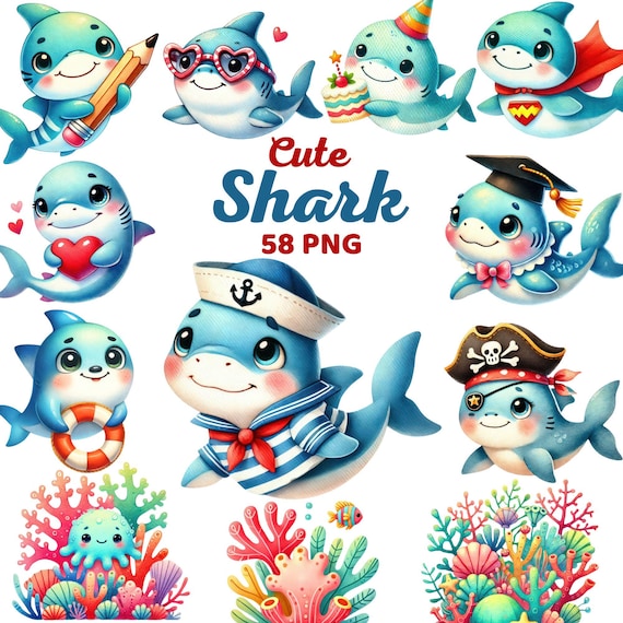 Shark Clipart For Kids
