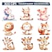 Yoga Animals Clipart, Watercolor Cute Animal Yoga Poses Nursery ...