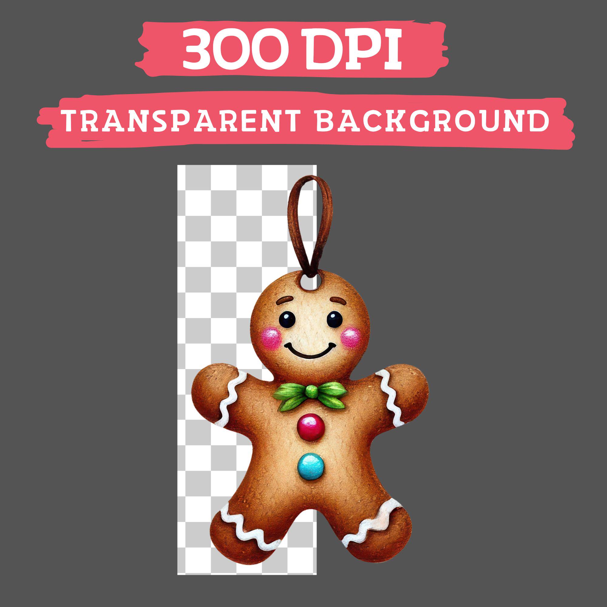 Funny Christmas Gingerbread Clipart, Watercolor Cute Holiday Nursery ...