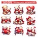 Watercolor Cute Couple Bear Clipart, Valentine's Day Nursery ...