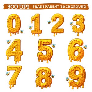 Honey Beehive Alphabet Clipart, Cute Bee Spring Summer Classroom Decor ...