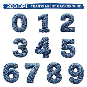 Denim Jeans Alphabet, Numbers Denim Letters Png, Denim Jeans Alphabet ...