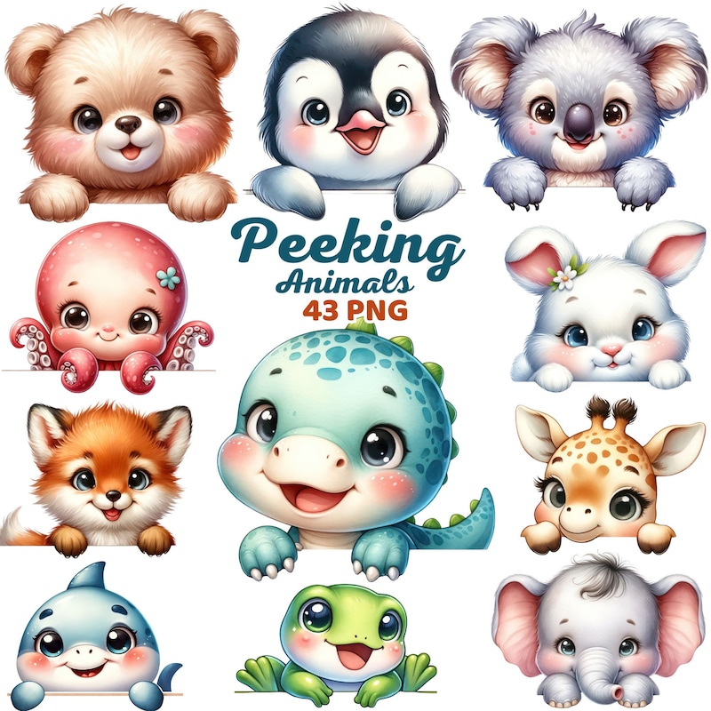 Peek a Boo Jungle - Etsy