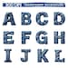 Denim Jeans Alphabet, Numbers Denim Letters Png, Denim Jeans Alphabet ...
