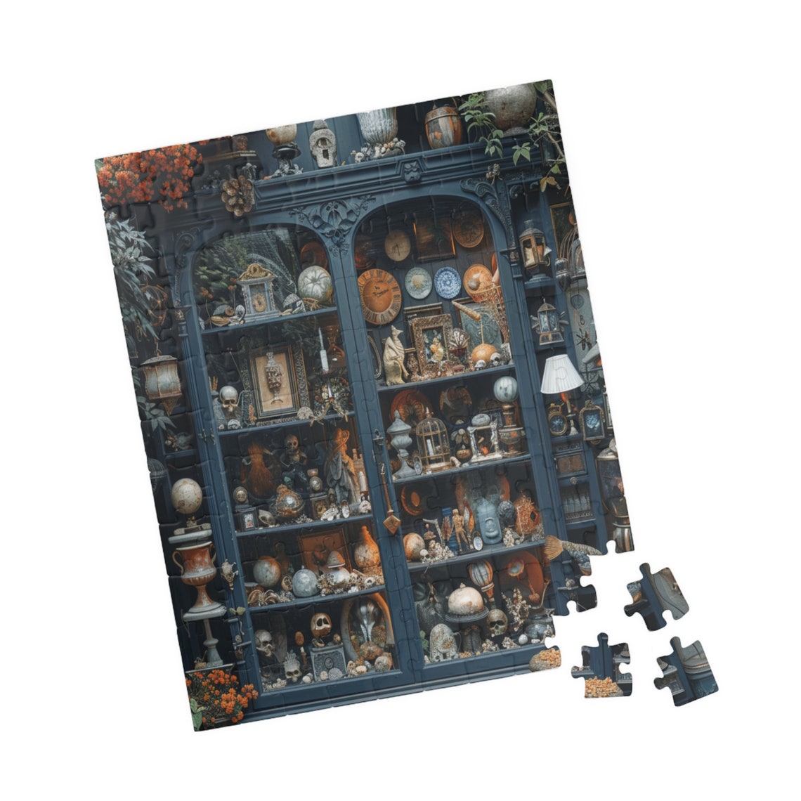 Cabinet of Curiosities Jigsaw Puzzle: Antiquities & Oddities - Etsy