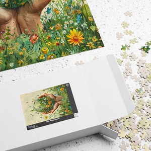 Earth's Botanical Hands Jigsaw Puzzle | Eco-friendly Jigsaw | 110-1014 ...
