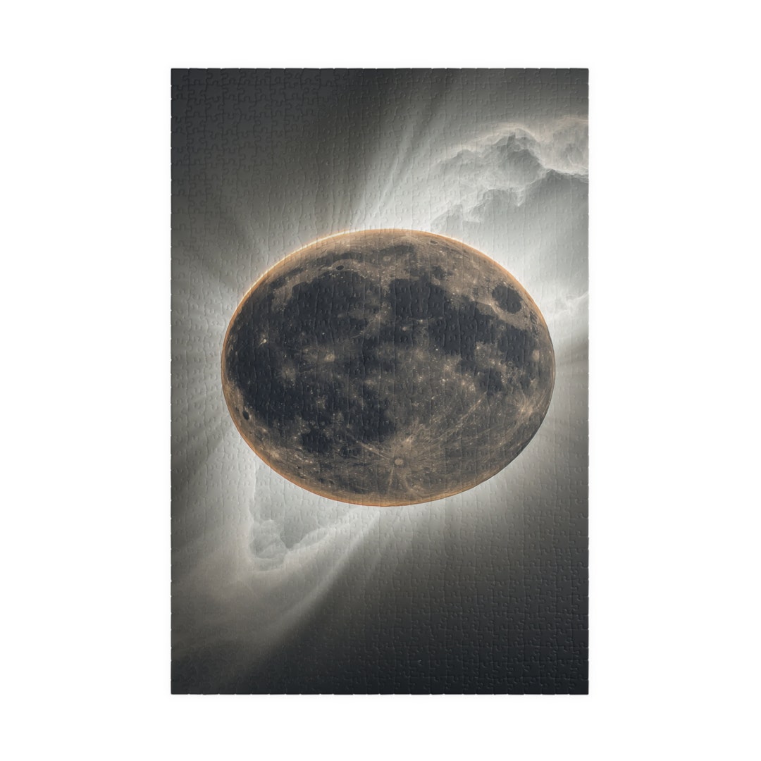 Total Solar Eclipse Jigsaw Puzzle: Celestial Astronomy Gift - Etsy