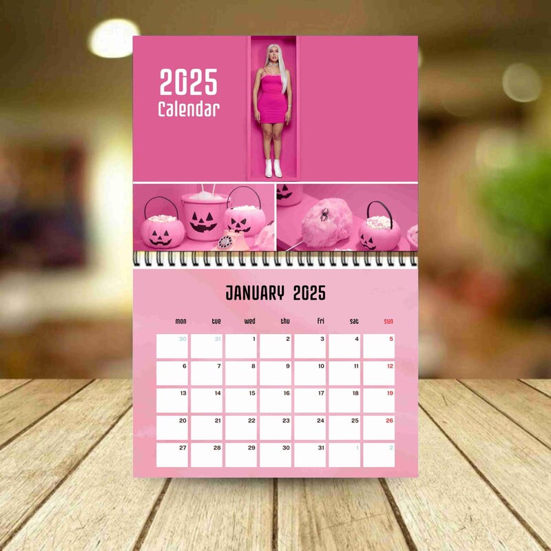 2025 Girl Calendar - Etsy