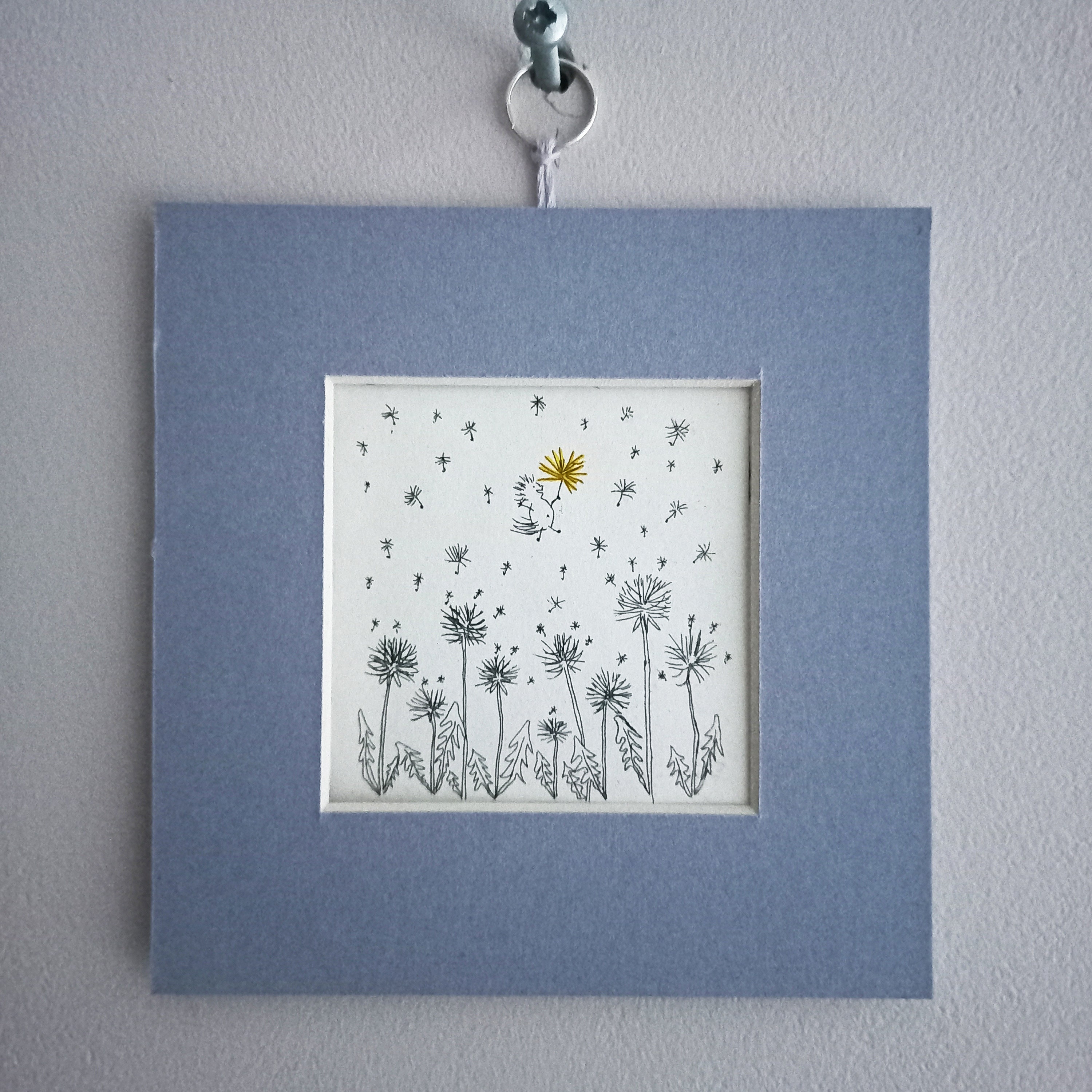 Dandelions. Original Etching + Digital Music Album - Etsy