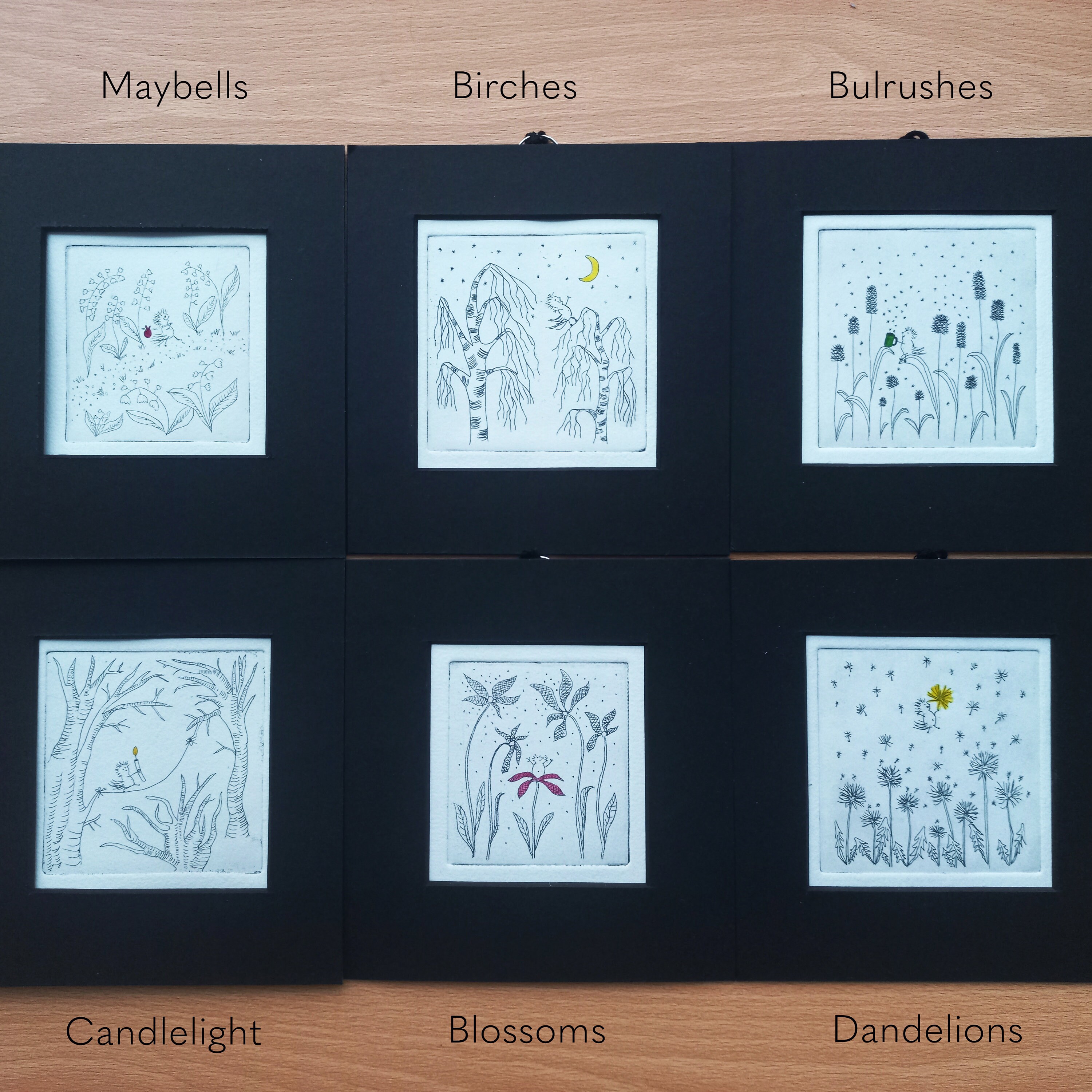 Dandelions. Original Etching + Digital Music Album - Etsy