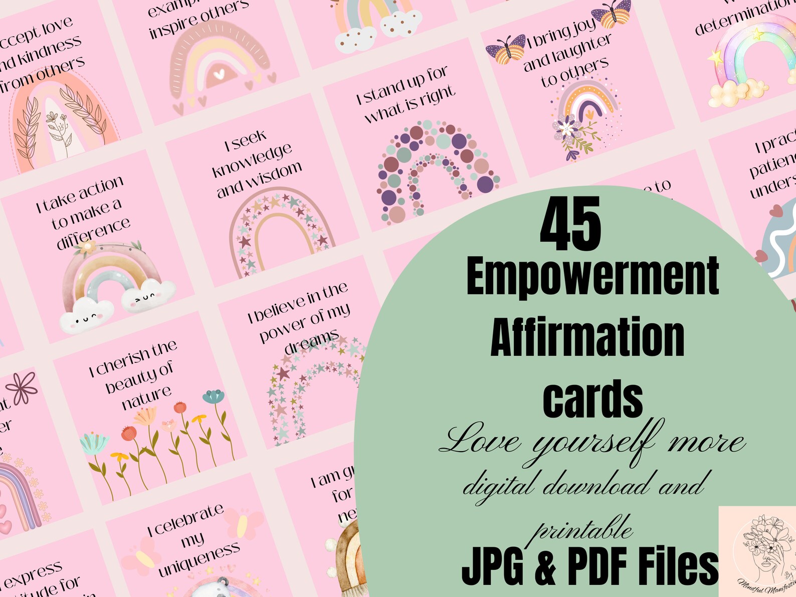 Kids Affirmation Cards Kids Lunch Box Notes Printable Motivational ...