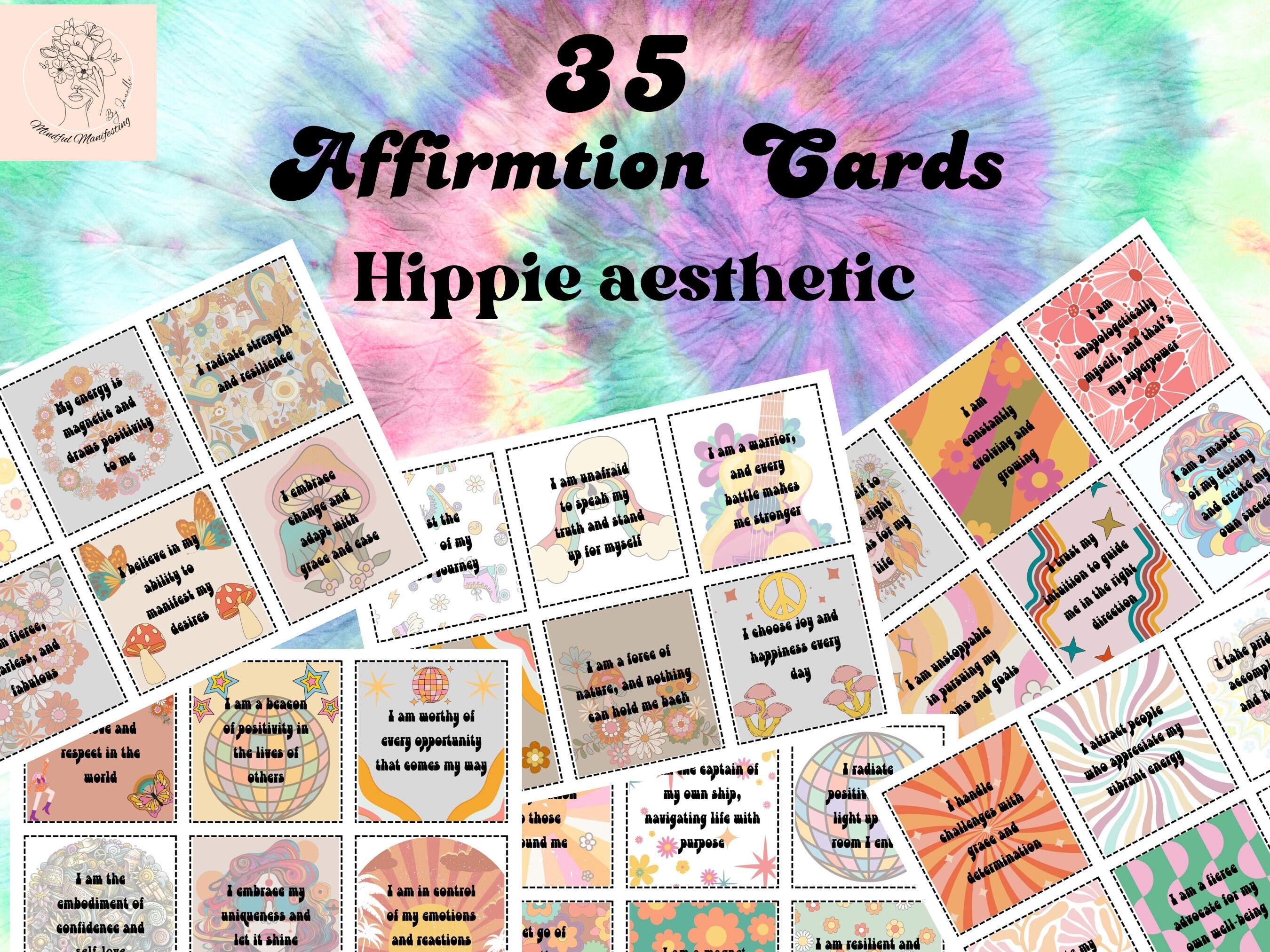 Printable Affirmation Cards Inspirational Note Cards Manifestation ...
