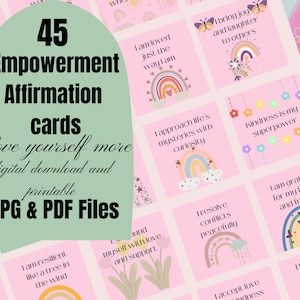 Kids Affirmation Cards Kids Lunch Box Notes Printable Motivational ...