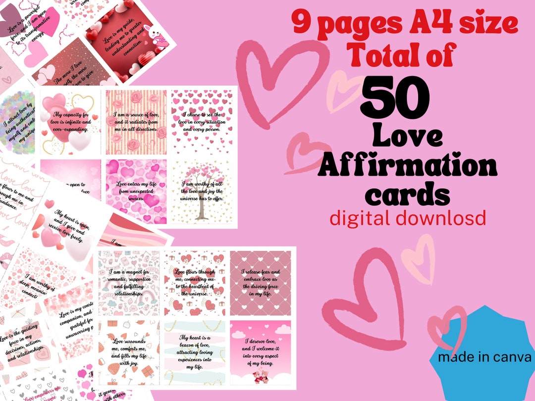 Positive Affirmation Cards | Daily Affirmation Cards | Affirmation ...