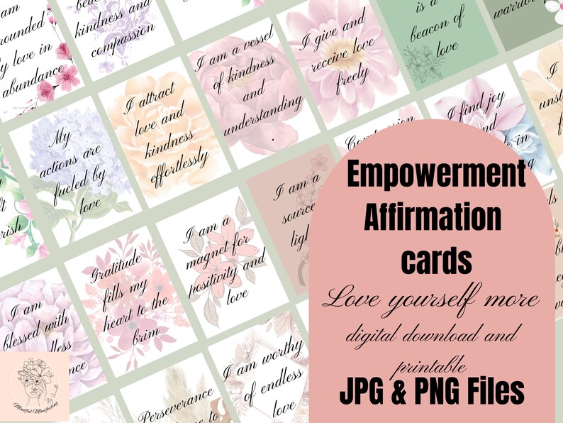 Printable Affirmation Cards | Self Affirmation Cards | Manifestation ...