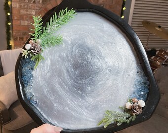 Wood Resin Table Centerpiece - Etsy