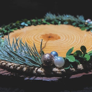 Wood Resin Table Centerpiece - Etsy