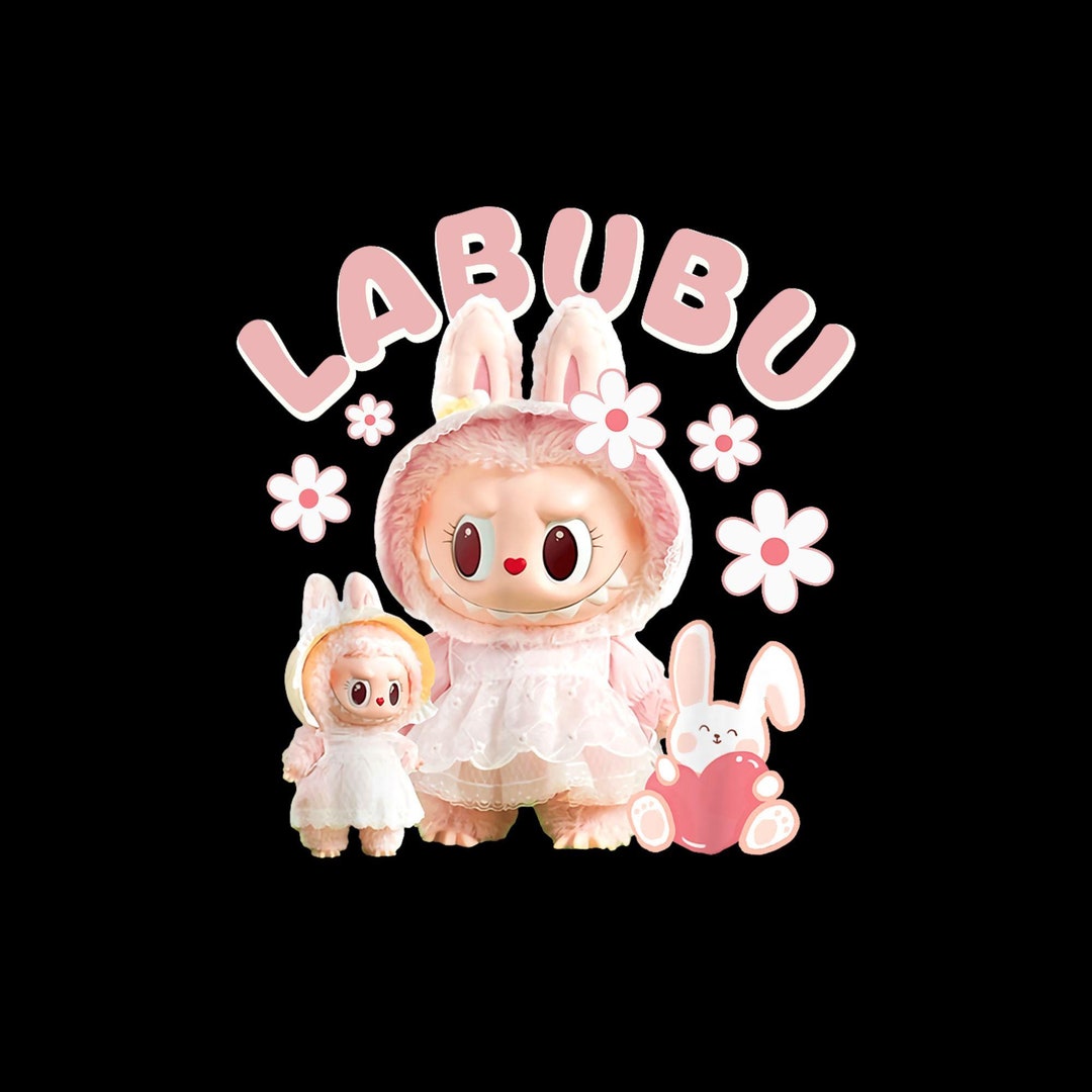 Funny Labubu Cute Labubu the Monsters Pink Meme Digital PNG. - Etsy UK