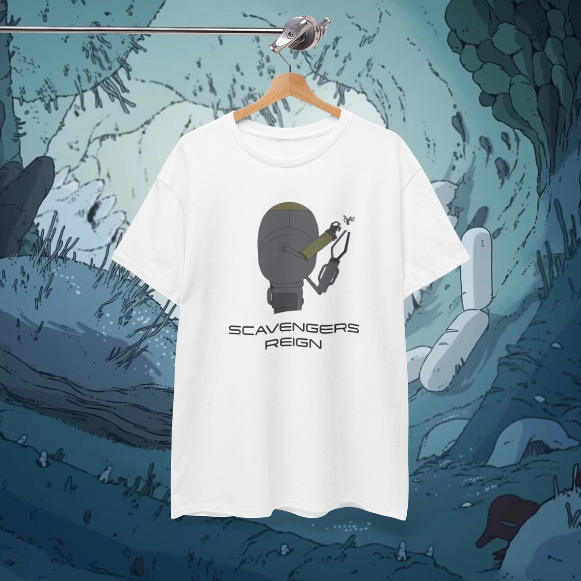 Scavengers Reign, Unofficial Merchandise, Levi, Levi Shirt, Scavengers ...