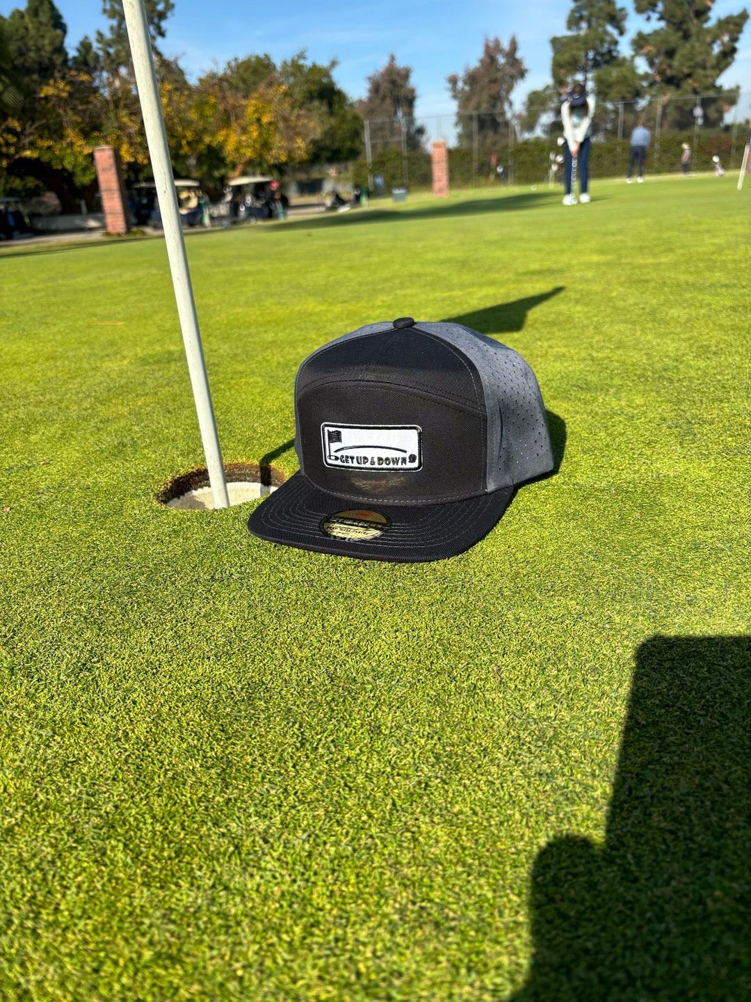 7 Panel Golf Hat Made My GET UP & DOWN - Etsy