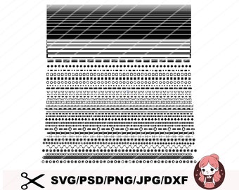 BASIC LINE SVG, Basic Straight Lines Svg, Basic Lines Svg Files for ...