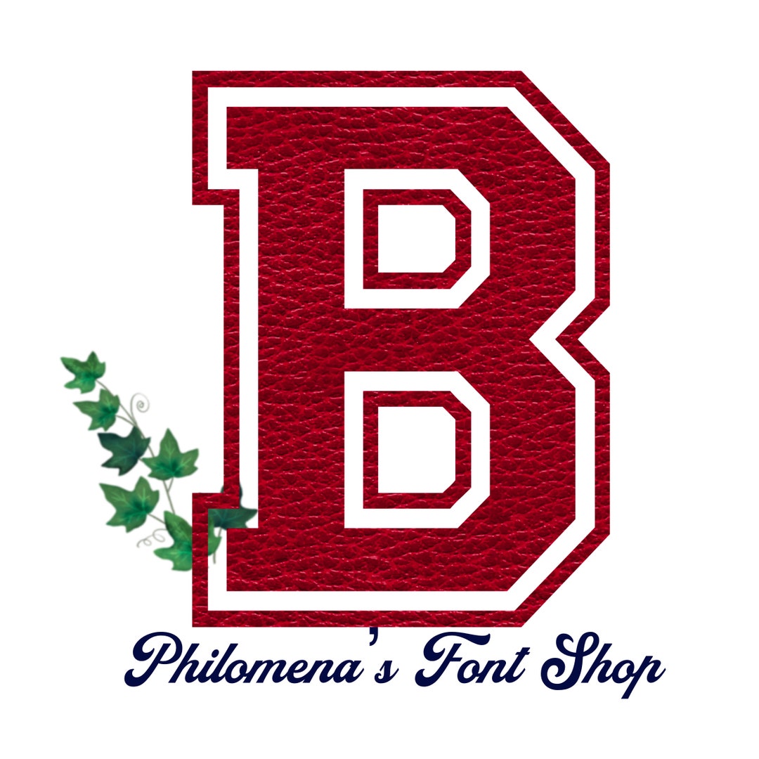 Varsity Letters, Alphabet, Font, PNG, Clipart, College Merch, Football ...