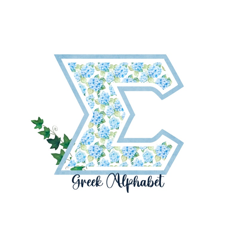 Greek Letters, Sorority Gift,font, Alphabet, Sublimation, PNG, Clipart ...