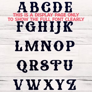 Western Font, Letters, PNG Alphabet, Sublimation, Coastal Cowgirl ...