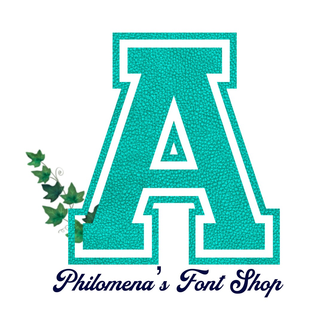 Varsity Letters, Alphabet, Font, PNG, Clipart, College Merch, Football ...