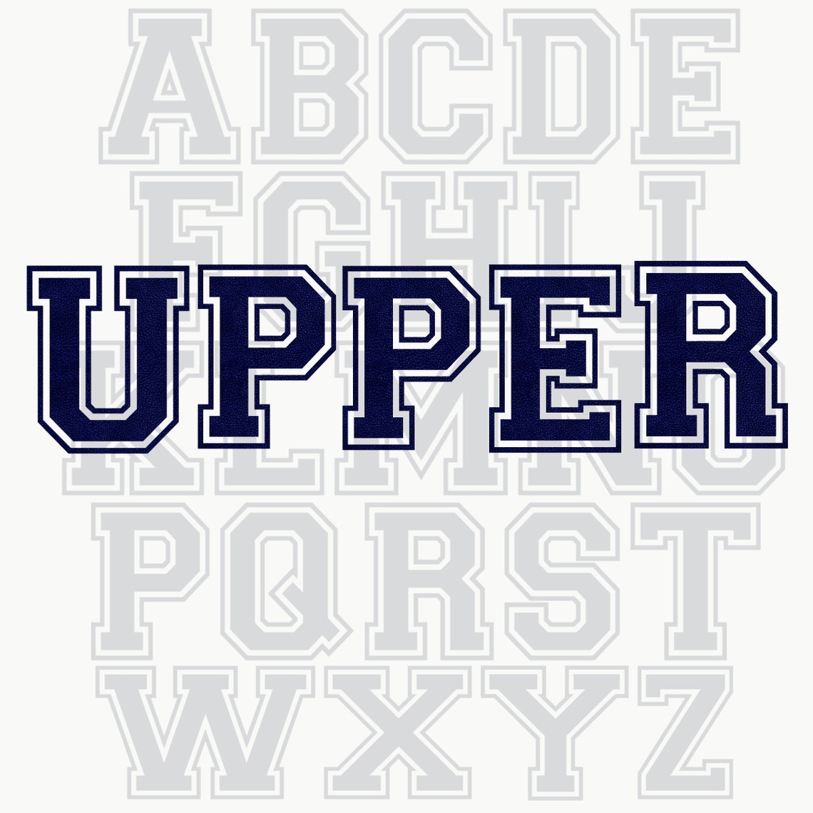 Lettermanvarsity Font,varsity Letters, Alphabet, Font, Sublimation, PNG ...