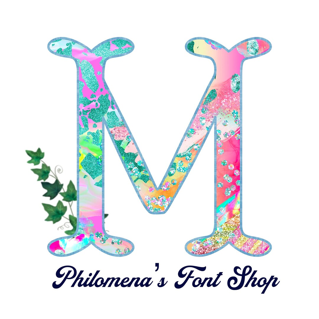 Monogram Font, Script Letters, Alphabet, Fishtail, Initials, Png ...