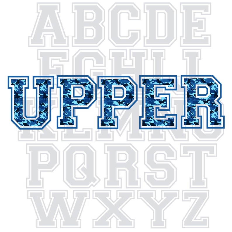 Letterman Varsity Font,varsity Letters, Alphabet, Font, Sublimation ...