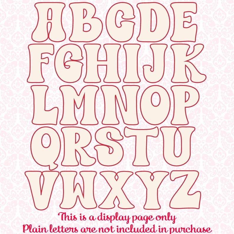Retro Font, Alphabet, Font, PNG, Clipart, Sublimation,groovy, Bright ...